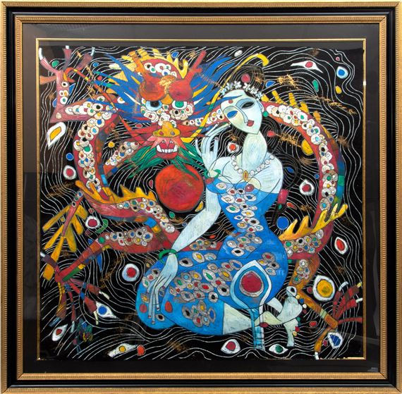 Jiang Tiefeng | Jiang Tie Feng (AMERICAN/CHINESE, B. 1938) Oil On Paper ...