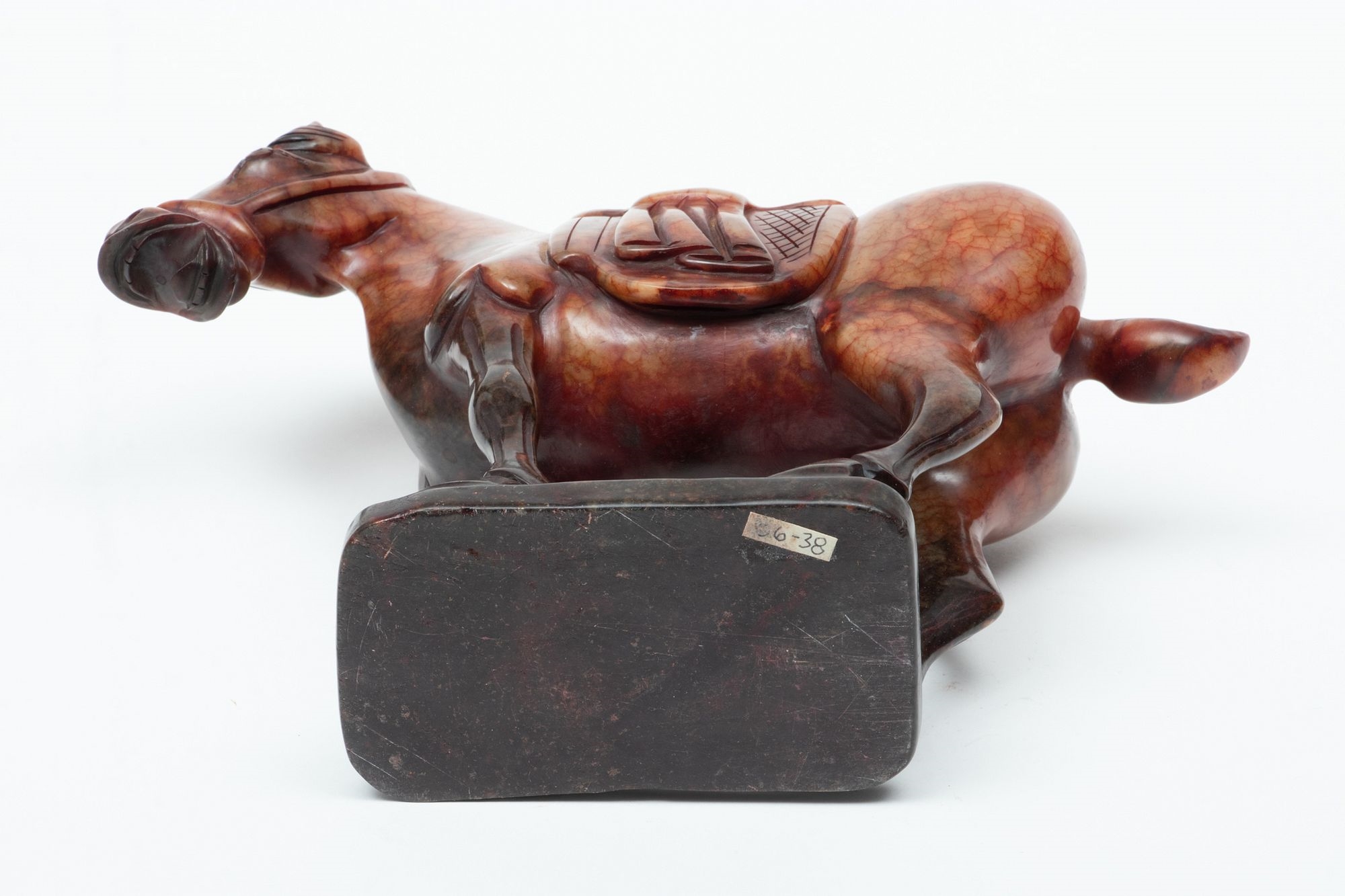 Chinese School, 19th Century | Standing Tang Style Horse With Saddle ...