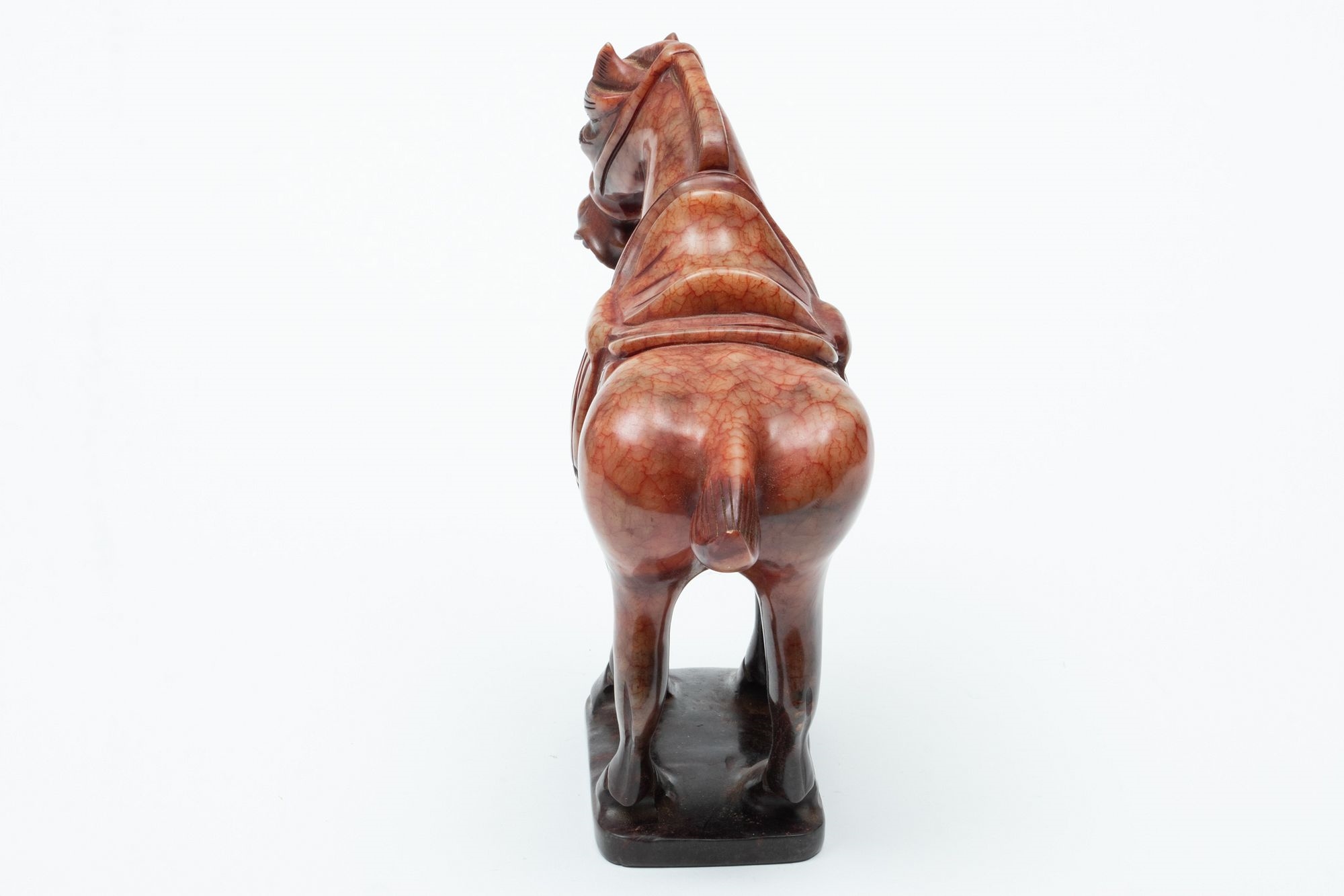 Chinese School, 19th Century | Standing Tang Style Horse With Saddle ...