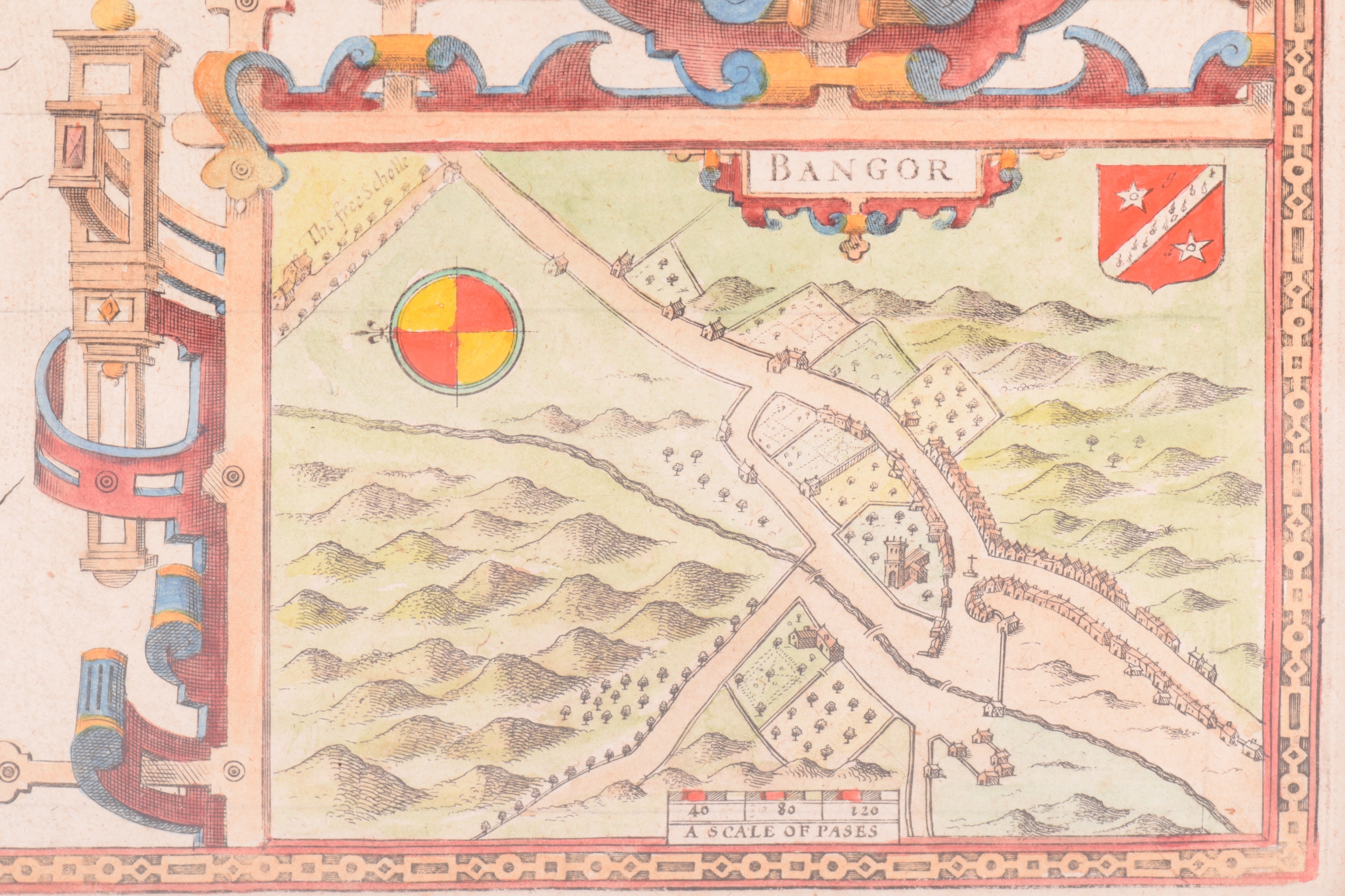 Unknown | Caernavon both shire and shire-town (1610) | MutualArt