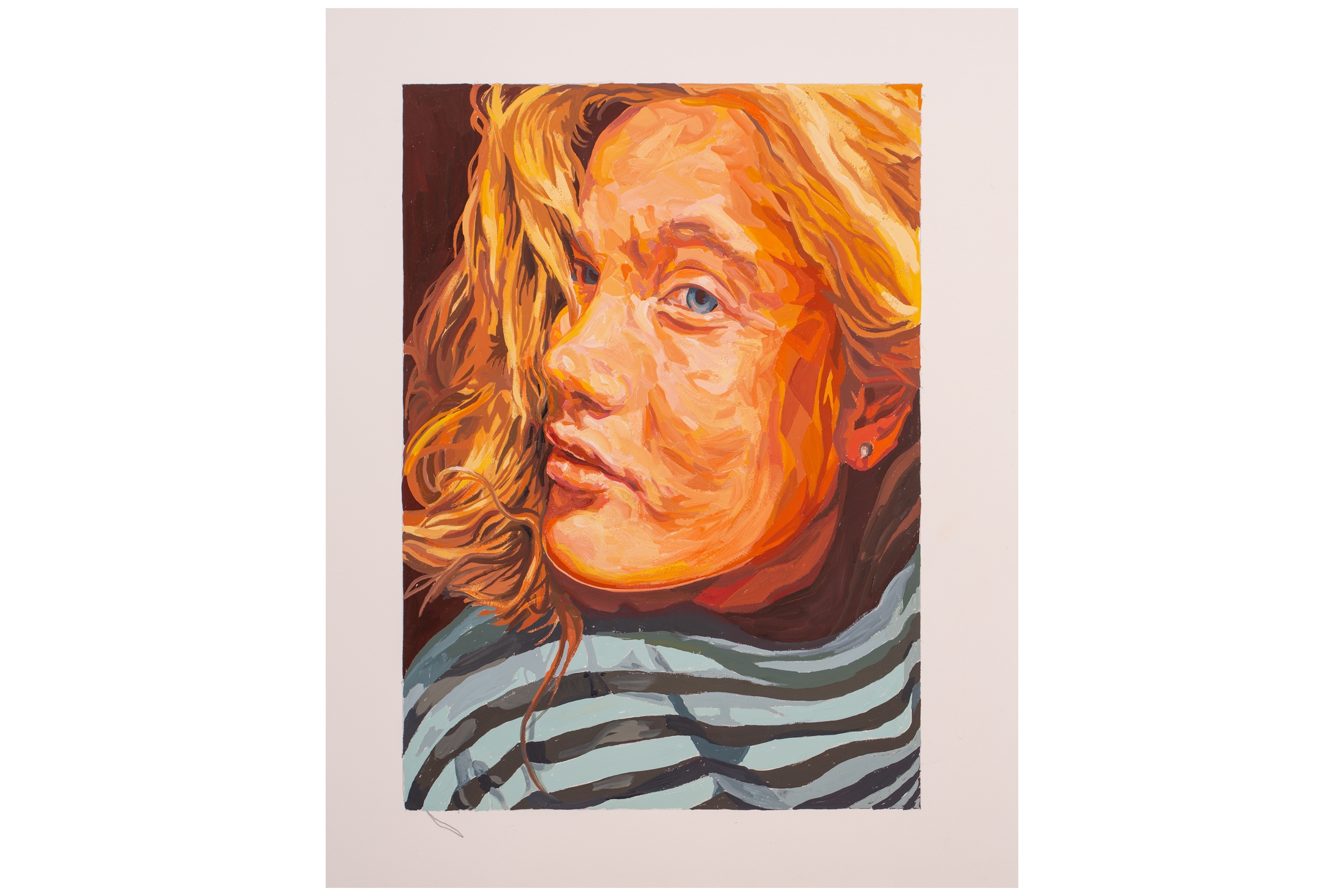 Simon Henwood | untitled - lady in a striped top (Circa 2012) | MutualArt