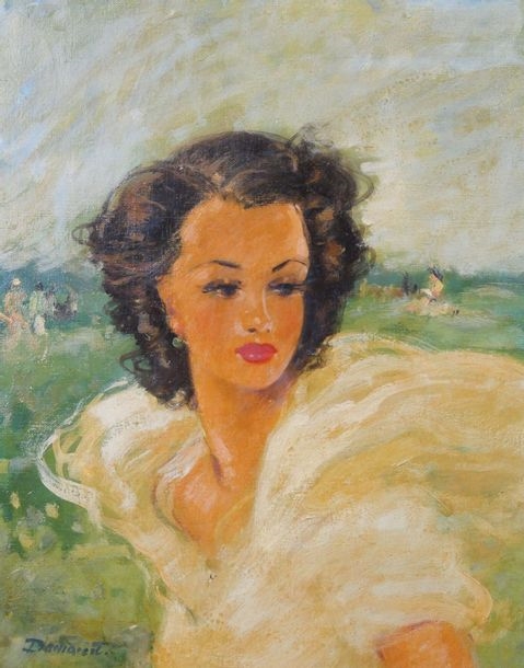 Suzanne Demarest | Portrait of a woman (2023) | MutualArt