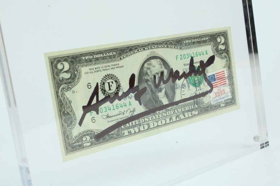 Andy Warhol | One dollar bill (George WASHINGTON) (1976) | MutualArt