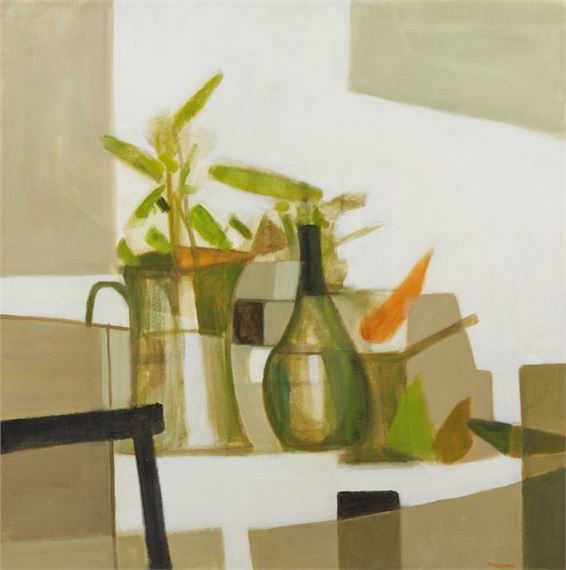 Michel Thompson | Still life with bottles | MutualArt