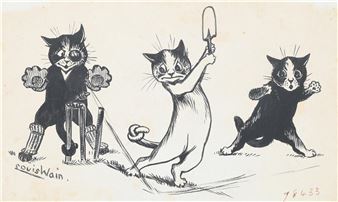 Louis Wain | Louis Wain (1860-1939) | MutualArt