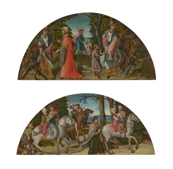 Jacob Cornelisz van Oostsanen | Scenes from the life of Saint James the ...