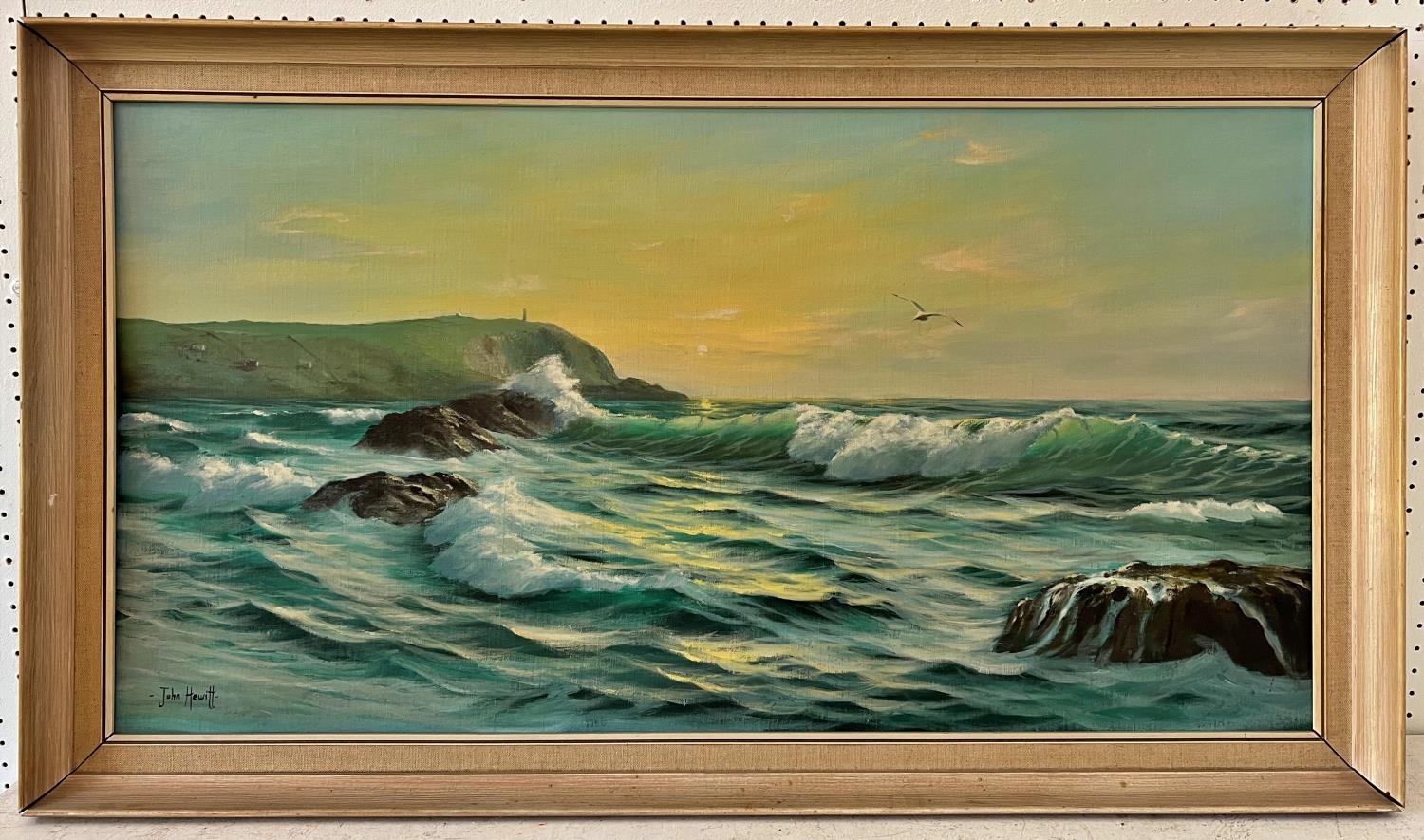 John Hewitt | - Two Coastal Scenes, | MutualArt