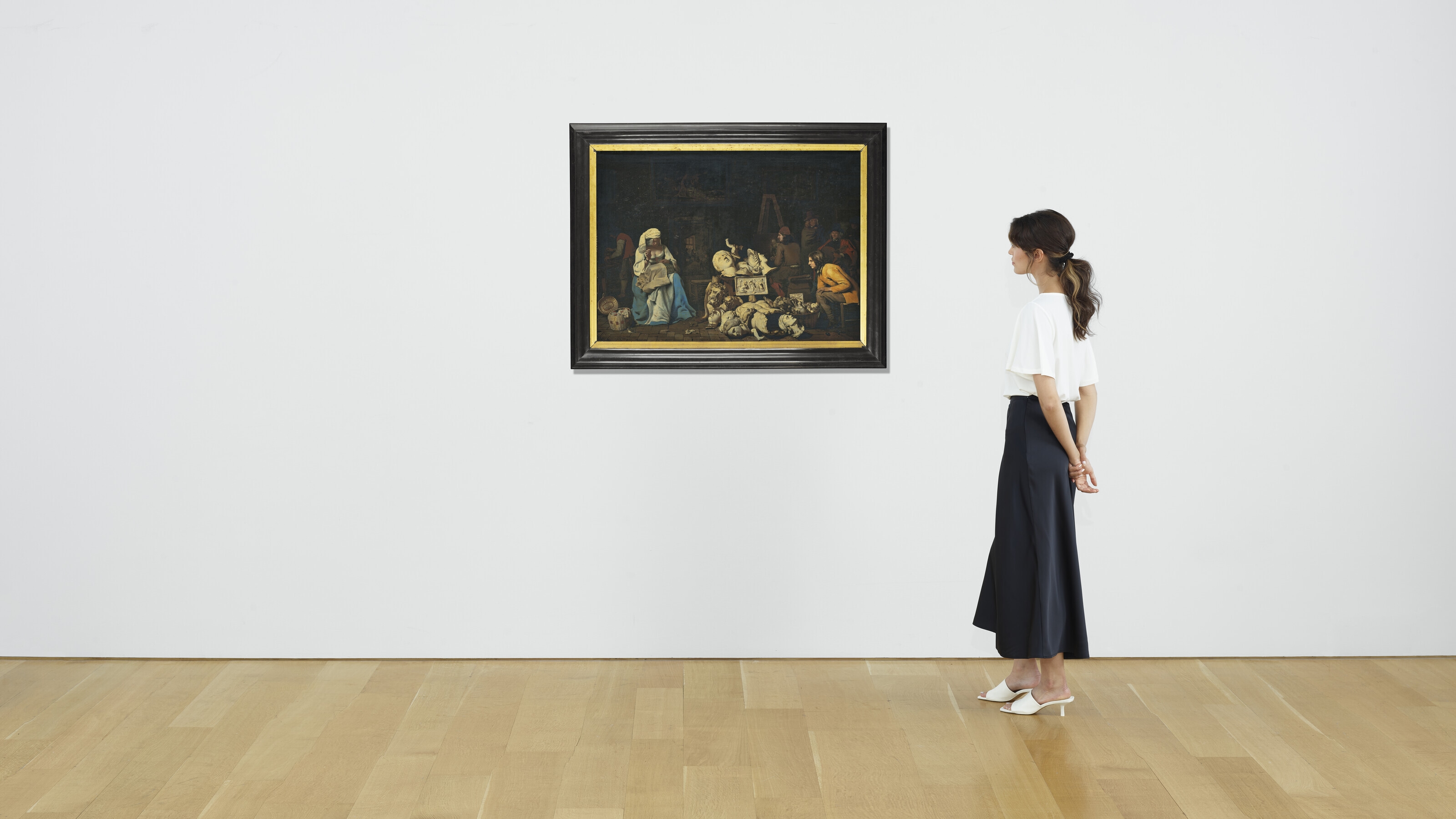 Michiel Sweerts | The Artist’s Studio with a Seamstress | MutualArt