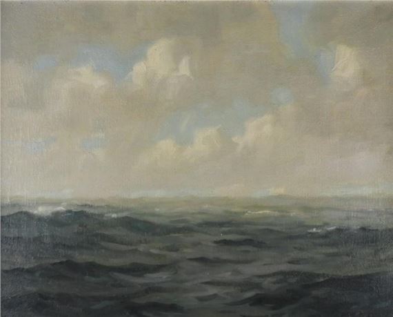 John Eric Benson Riordon | The grey Atlantic | MutualArt