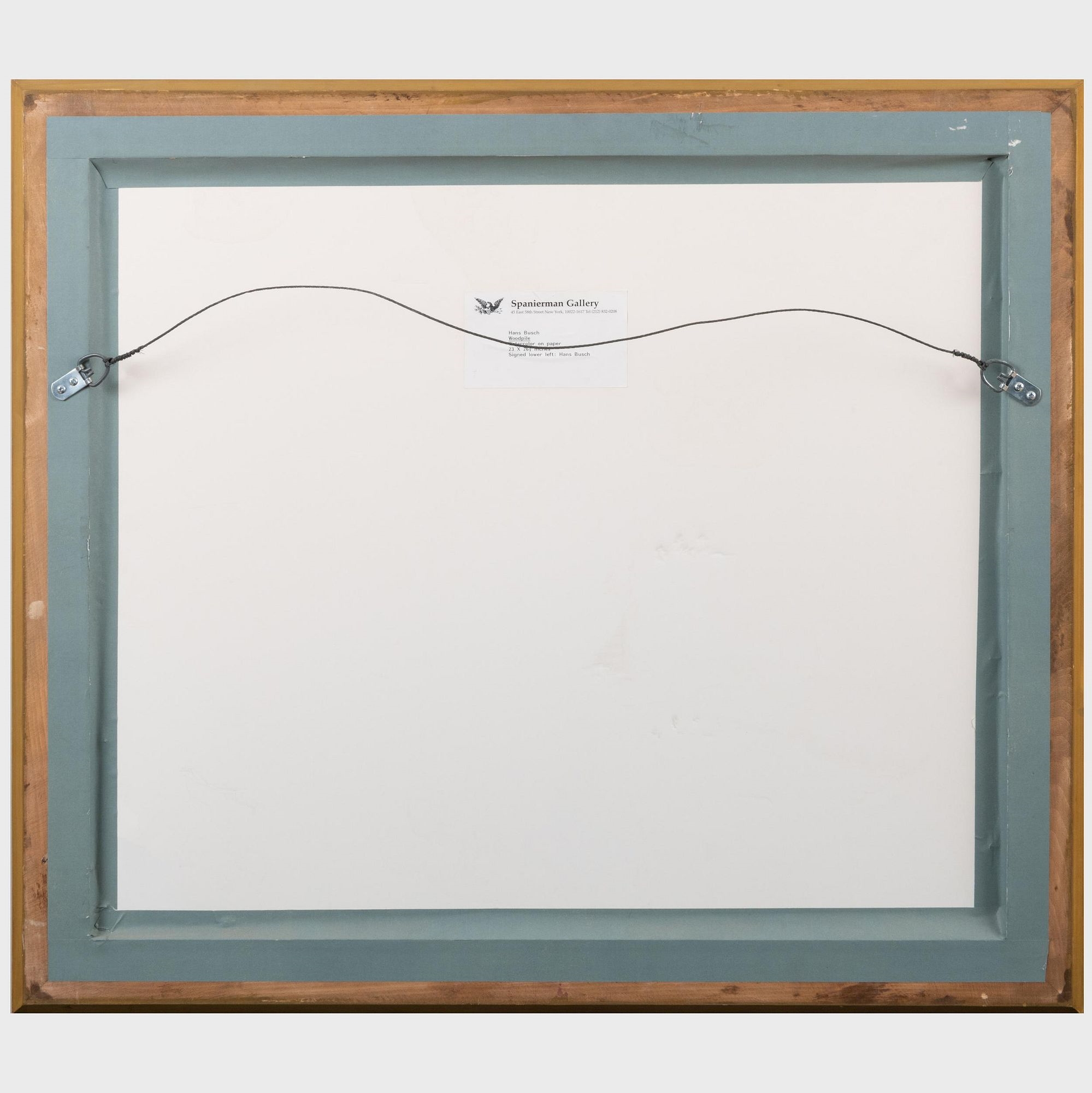 Hans Busch | Cutting Winter Supply | MutualArt