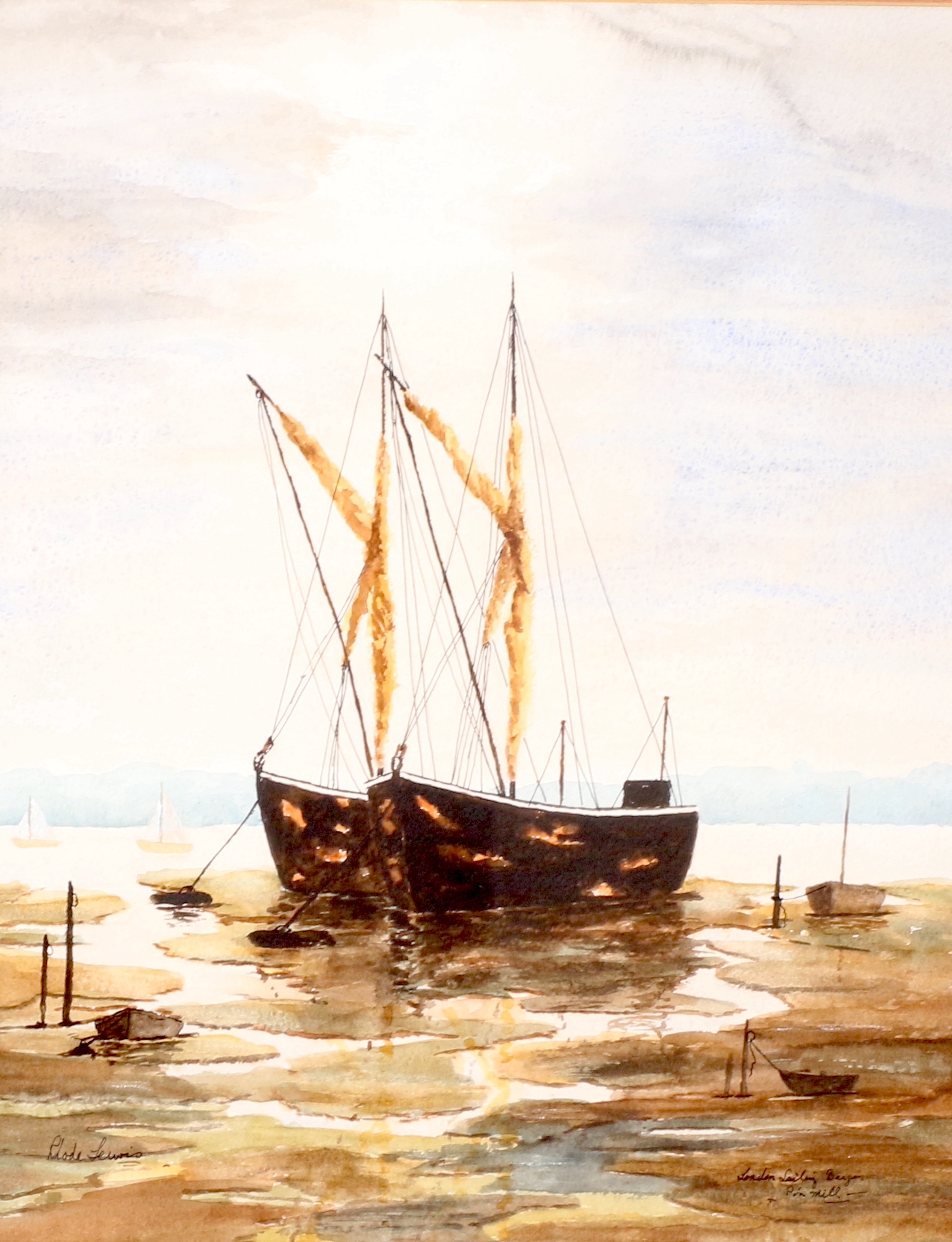 Rhoda Lewis | SANDERS SAILING BARGES | MutualArt