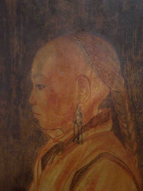 Aleksandr Yevgeniyevich Yakovlev | Portrait of a Young Girl Seated in ...