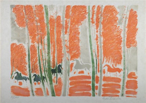 Andre Brasilier | Finnish Autumn (1977) | MutualArt