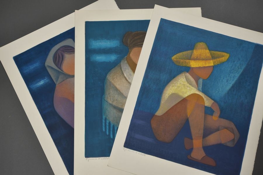 Louis Toffoli | Seated figure. Woman with shawl and child. Maternity ...