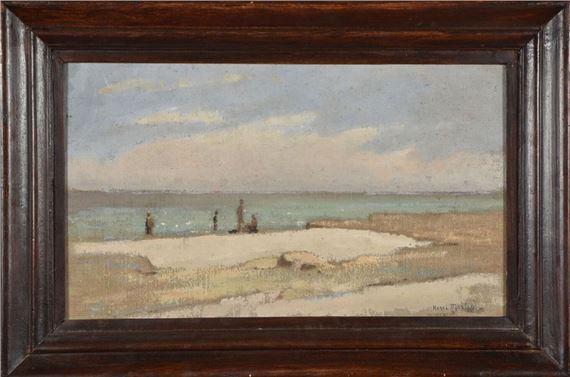 Henri André Martin | The beach. | MutualArt