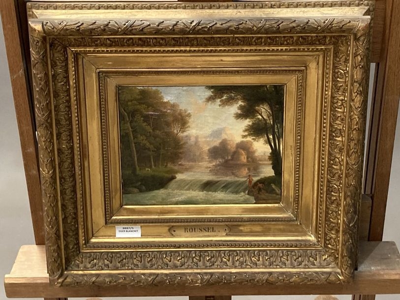 Charles Emmanuel Joseph Roussel | The waterfall | MutualArt