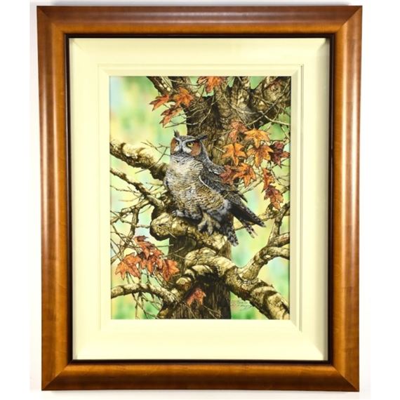 Paul Margocsy | The American Great Horned Owl | MutualArt
