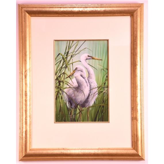 Paul Margocsy | Australian Plumed Egret | MutualArt