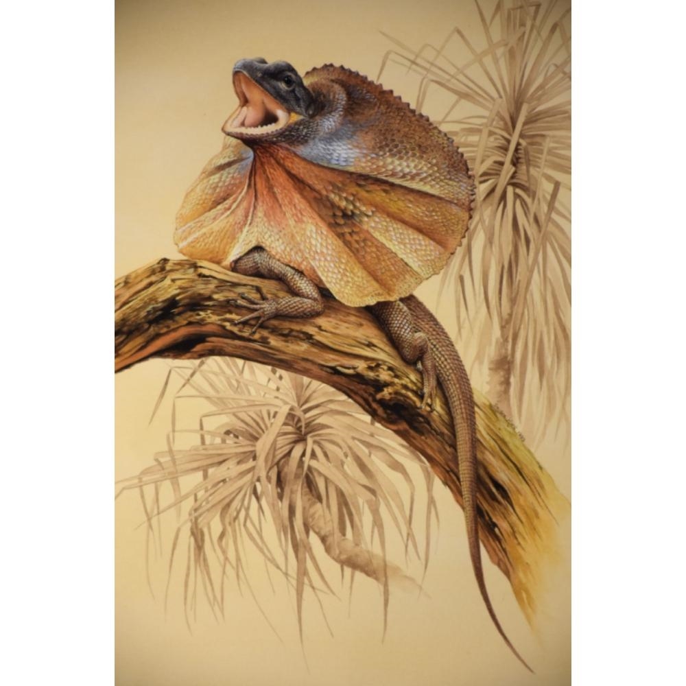 Deidre Lynette Hunt | The Thrill Neck Lizard | MutualArt