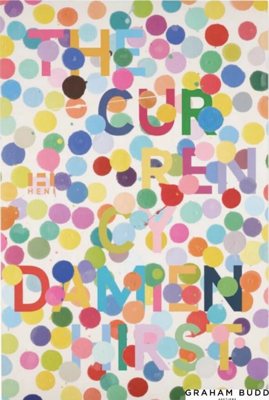 Damien Hirst | The Currency Exhibition Poster I (2021) | MutualArt