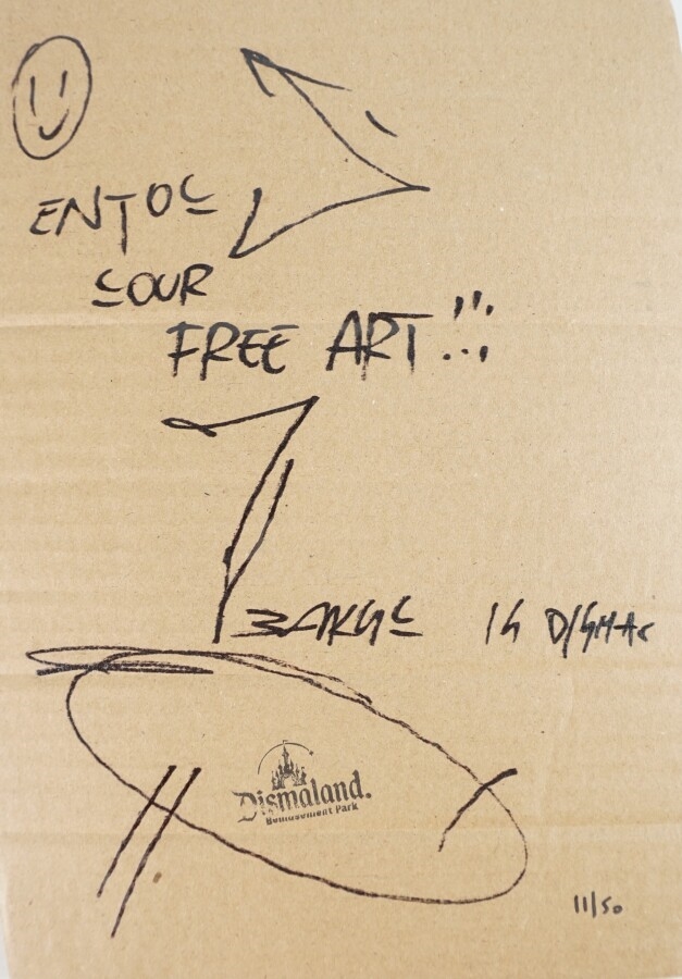 Banksy | Americans Working Overhead | MutualArt