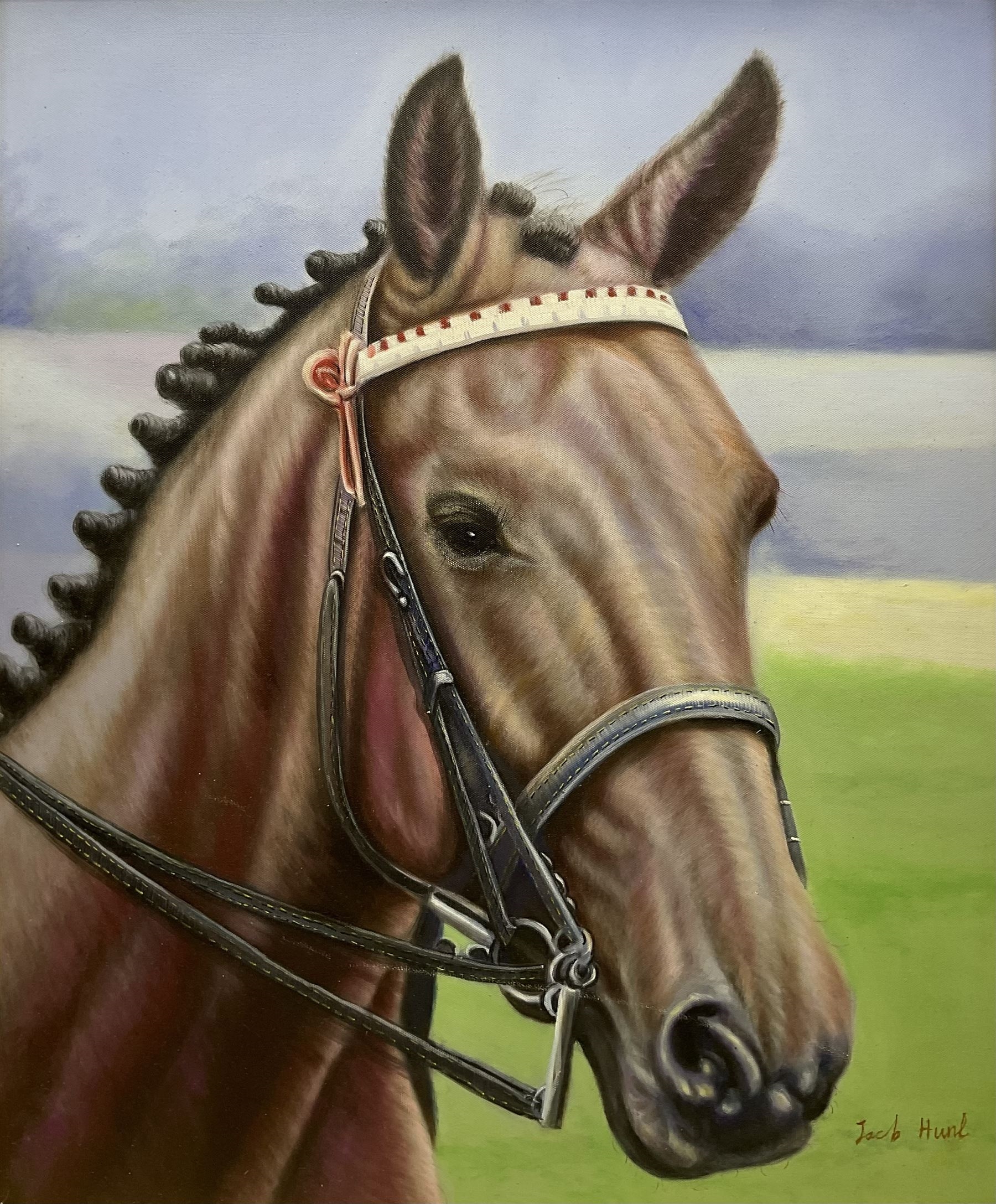 Jacob Hunt | Portrait of a Horse | MutualArt