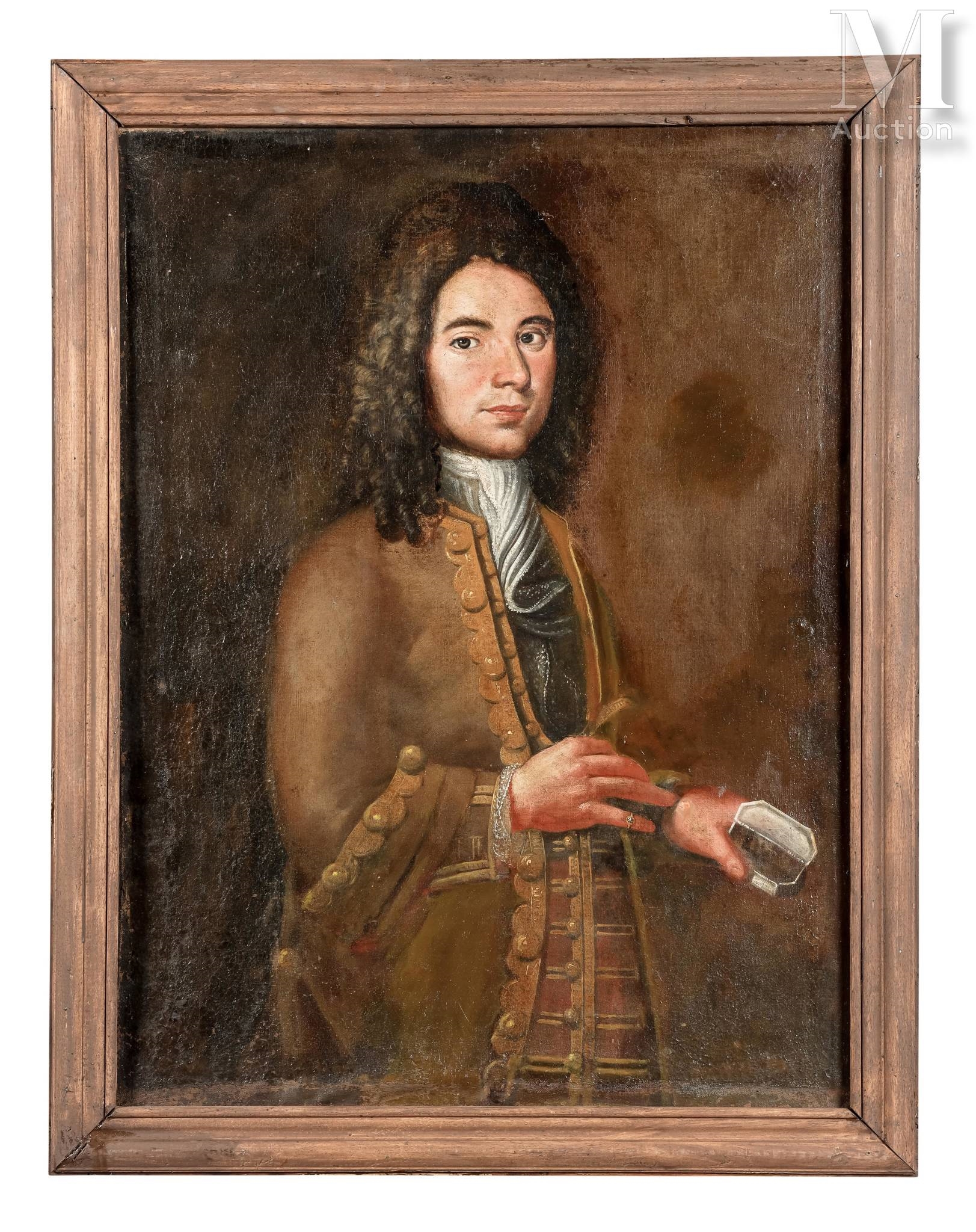 French School, 18th Century | Portrait d'homme à la tabatière | MutualArt