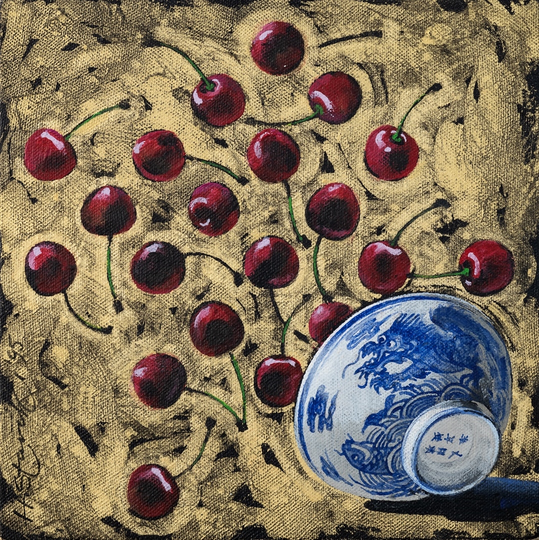 Helmut Starcke | Still life with roses and dolls (1988) | MutualArt