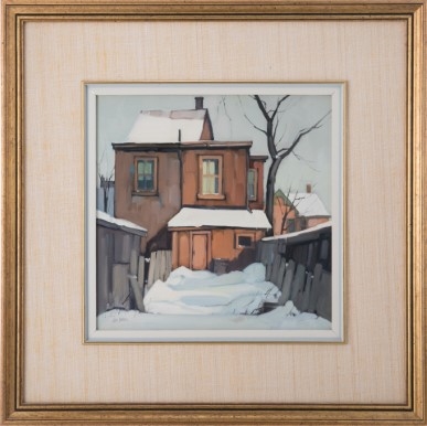 James Birnie | Back Yard Houses; Behind Hamilton Street, Toronto ...