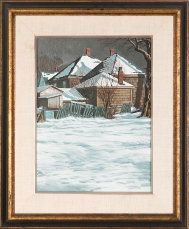 Donald Curley | The Back Fence | MutualArt