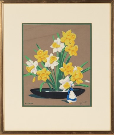 Alfred Joseph Casson | Daffodils Sampson-Matthews | MutualArt