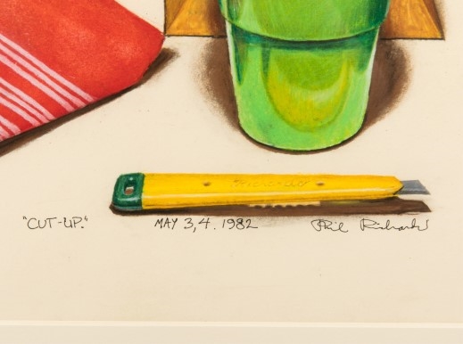 Phil Richards | Cut-up (1982) | MutualArt