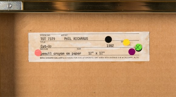 Phil Richards | Cut-up (1982) | MutualArt
