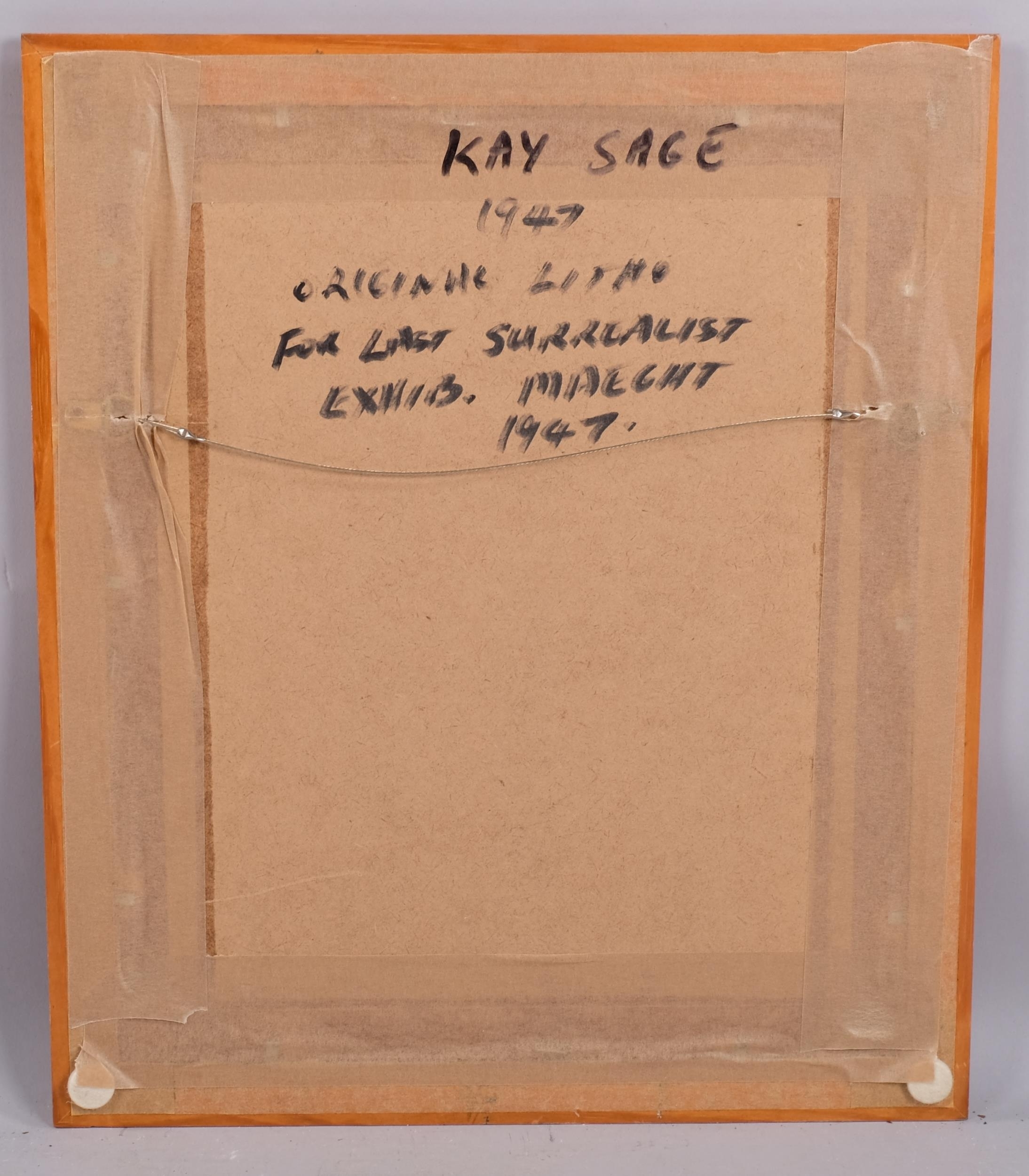 Kay Sage | surrealist composition (1947) | MutualArt