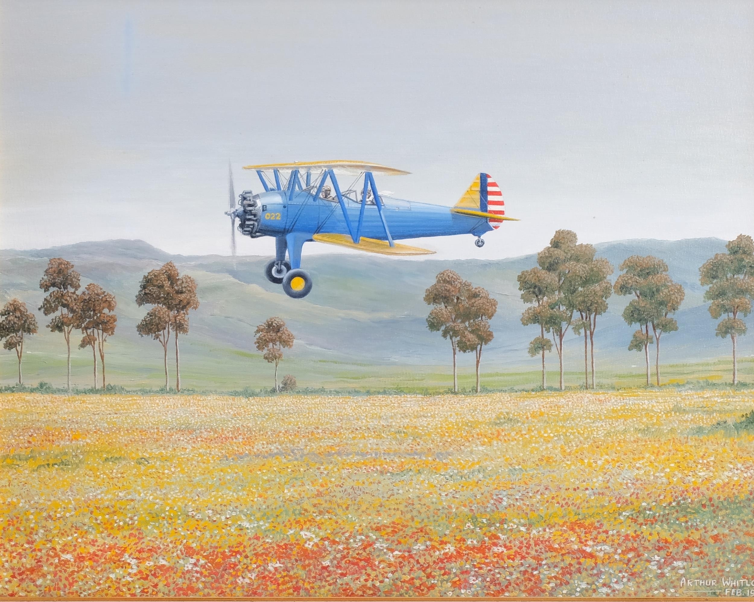 Arthur Whitlock | enjoying spring flowers | MutualArt