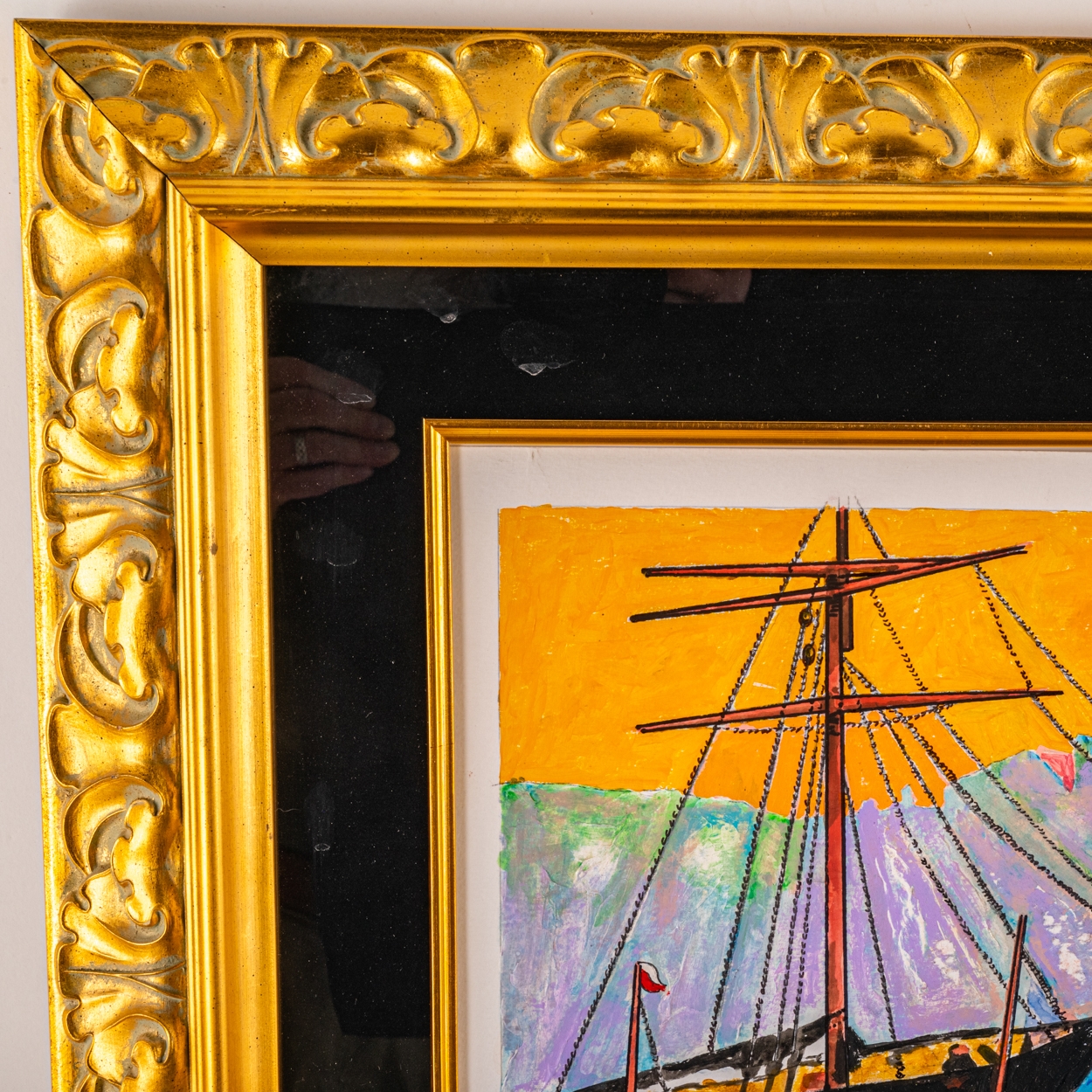 Wayne Ensrud | Sunset in Port of Casis, France | MutualArt