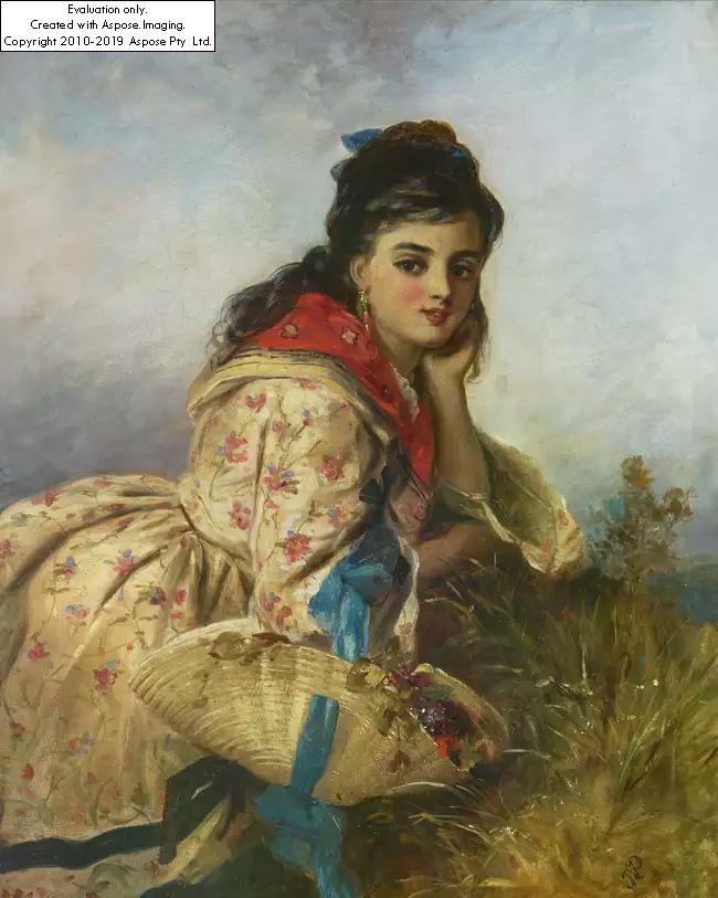 Thomas Kent Pelham | A Little Maid of Alicante | MutualArt