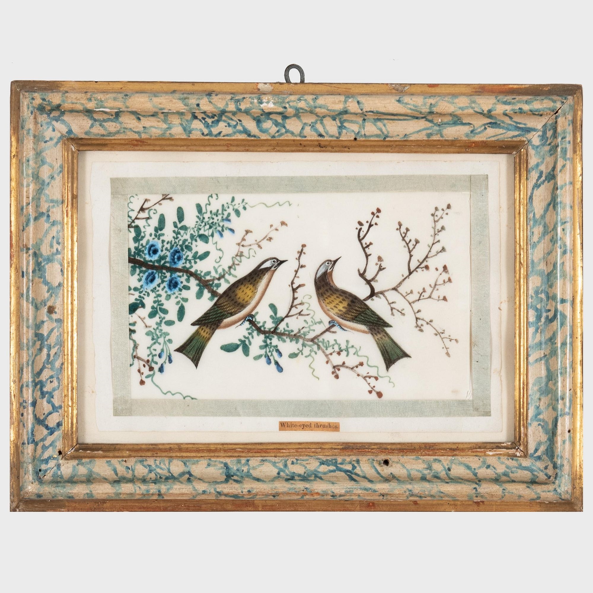 Chinese School | Pair of Chinese Pith Paintings of Birds | MutualArt