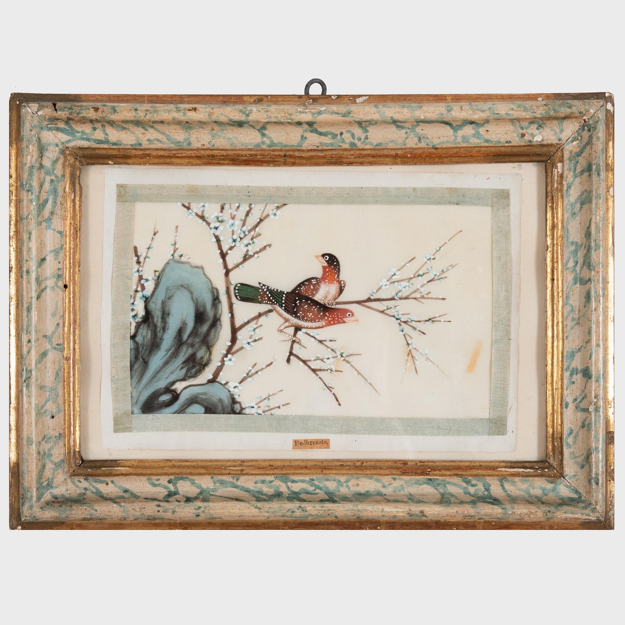 Chinese School | Pair of Chinese Pith Paintings of Birds | MutualArt