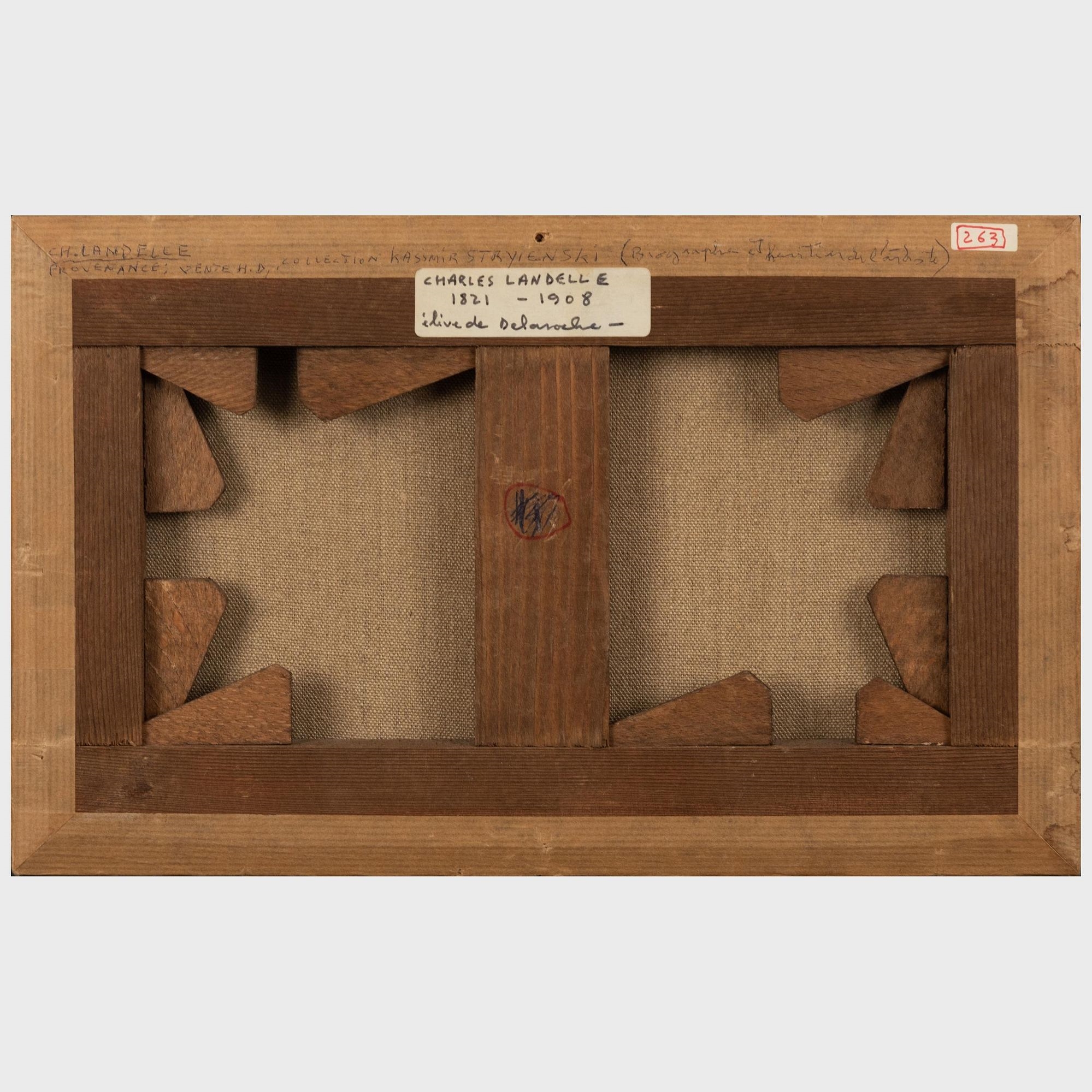 Charles Zacharie Landelle | Landscape Study | MutualArt