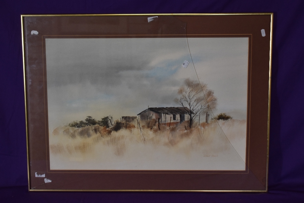 Richard Alexander Rennie | A barren South African landscape | MutualArt