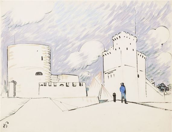 Paul Herrmann | Les Remparts (Circa 1904) | MutualArt