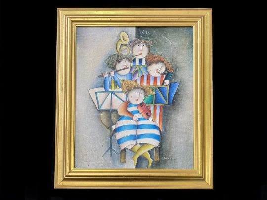 Joyce Roybal | Joyce Roybal Framed Oil on Board | MutualArt