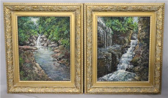 George Seidman | Waterfalls (1898) | MutualArt