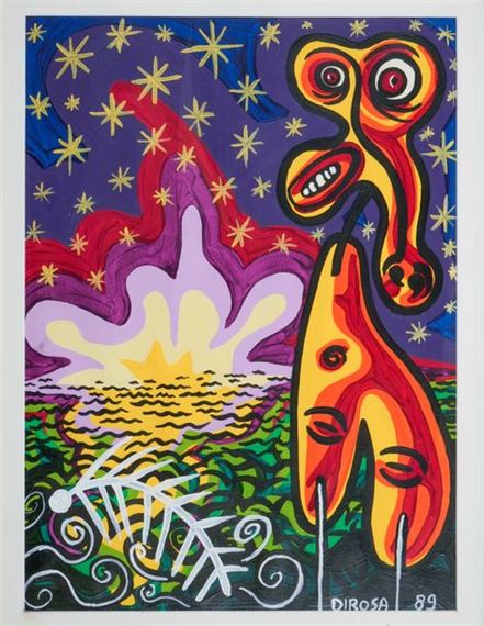 Hervé di Rosa | Composition. (1989) | MutualArt