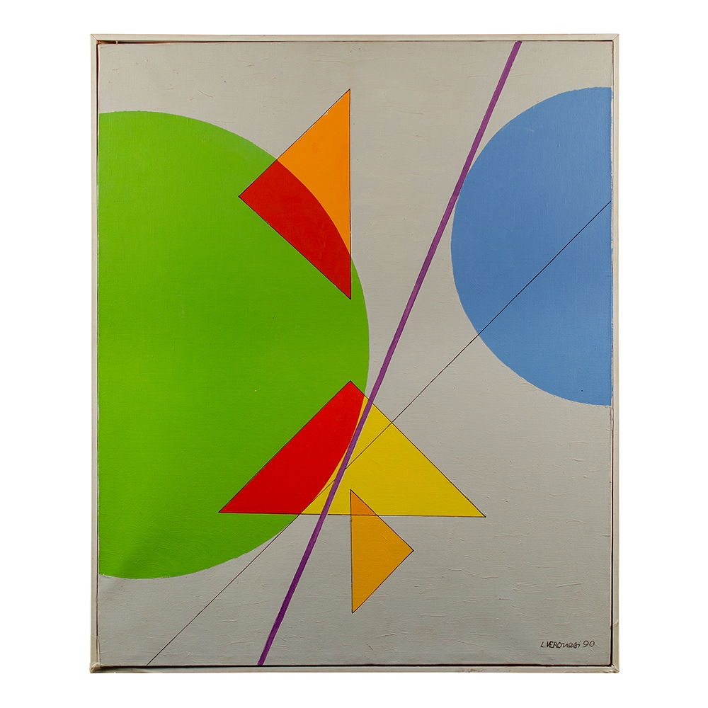 Luigi Veronesi | COSTRUZIONE PHE 19, 1990 (1990) | MutualArt