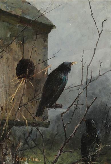 Eilert Mehl | Den første Stær (1888) | MutualArt