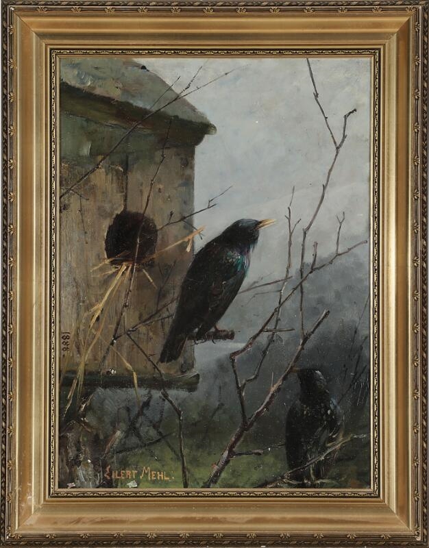 Eilert Mehl | Den første Stær (1888) | MutualArt