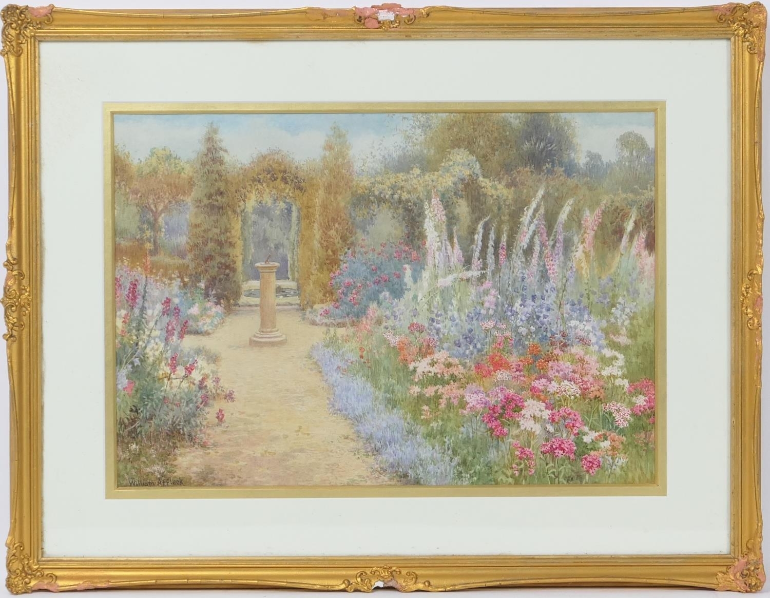 William Affleck | Summer garden | MutualArt