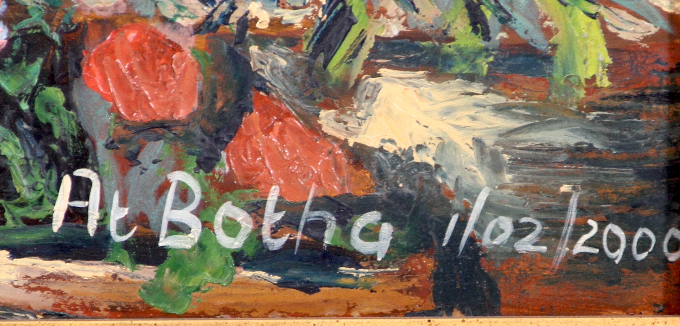 At Botha | LADY WITH FLOWERS | MutualArt